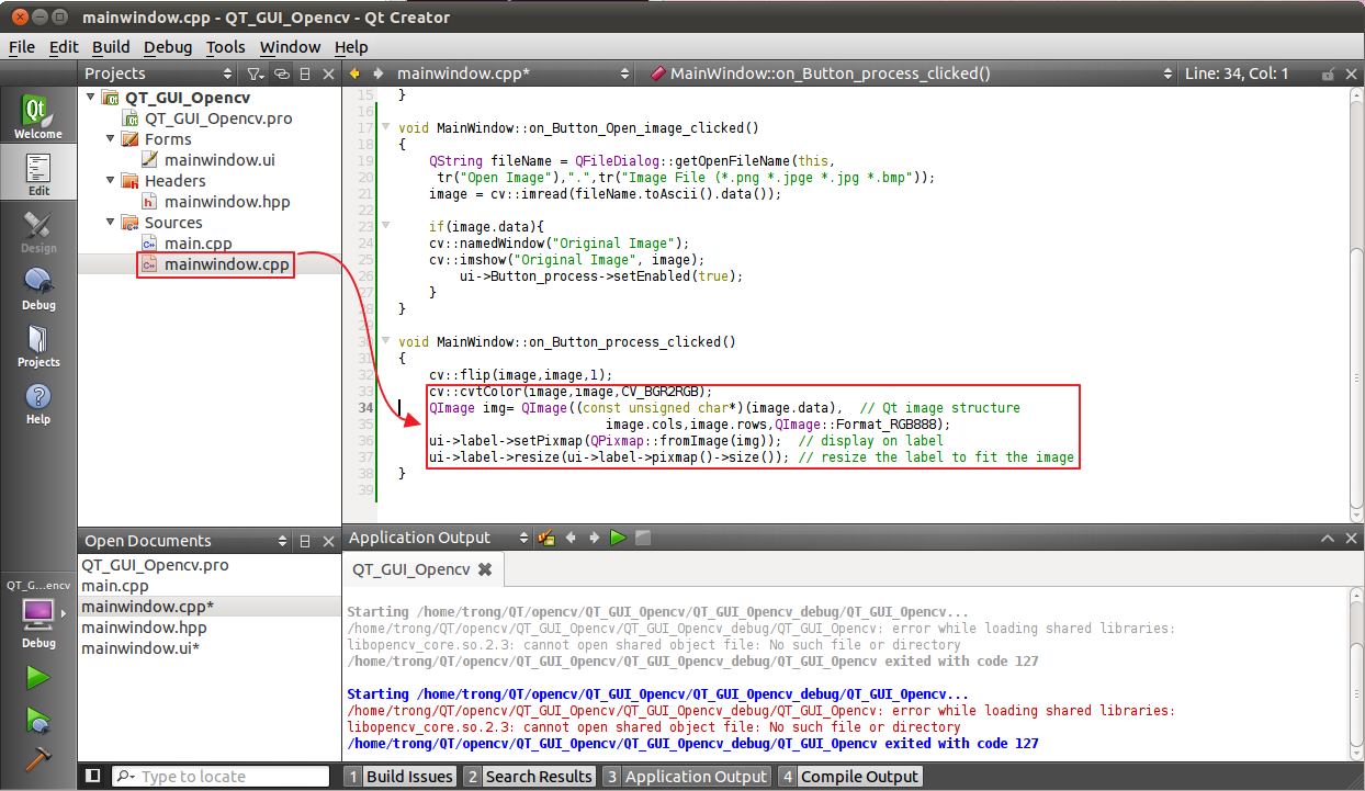 TRong Programing World: [Qt] - Creating a CUI application using Qt